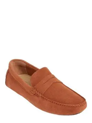 Nordstrom Driving Loafer - Rust Adobe