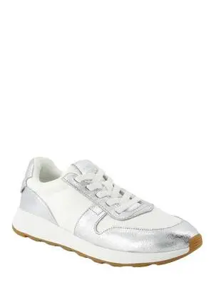 Toms TRVL Lite Retro Sneakers Silver Crinkle