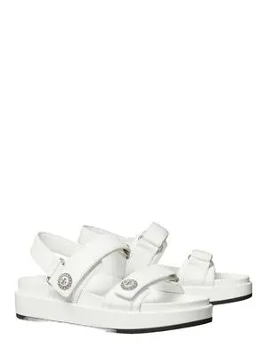 Tory Burch Kira Sport Sandal - Cloud / Silver