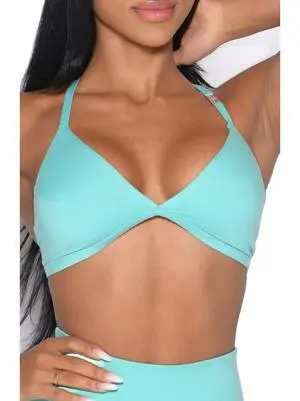 BOMBSHELL SPORTSWEAR Kini Bra - Aquatic Awe
