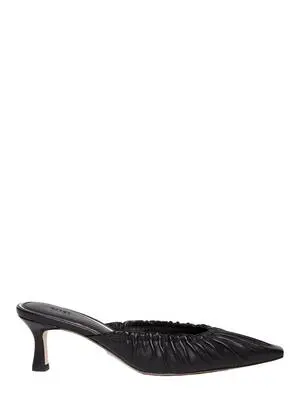 Paige Alice Heeled Mule - Black