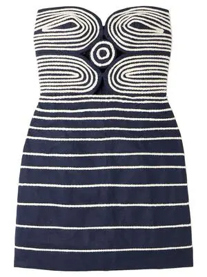 ANDRES OTALORA Muy Poetica Strapless Mini Dress
