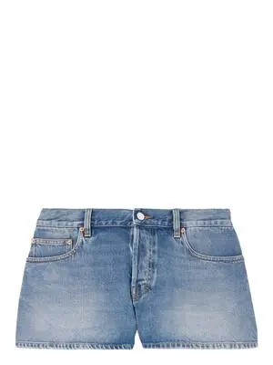 Gucci Lido Denim Shorts - Blue