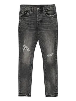 PURPLE BRAND Skinny Week Old Wash Jean - Black