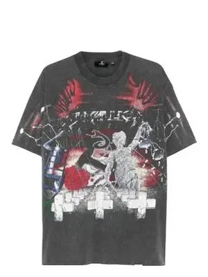 REPRESENT Master Of Puppets Tee Shirt - Grey
