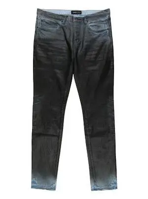 PURPLE BRAND Skinny Coated Jeans - Black