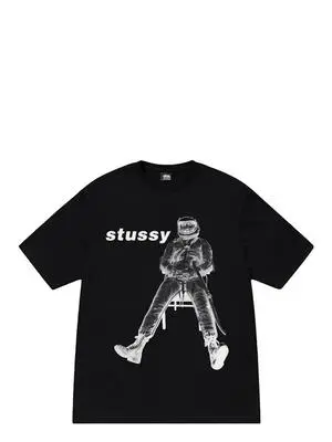 StÜssy Astronaut Tee Shirt - Black