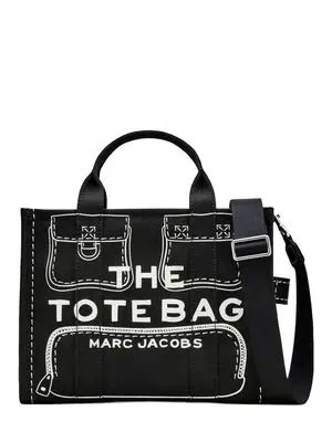 Marc Jacobs The Trompe L'oeil Medium Tote Bag - Black