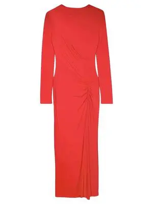 Simkhai Ferrera Midi Dress - Red