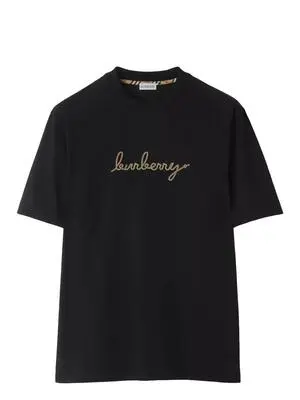 Burberry Cotton T-shirt - Black