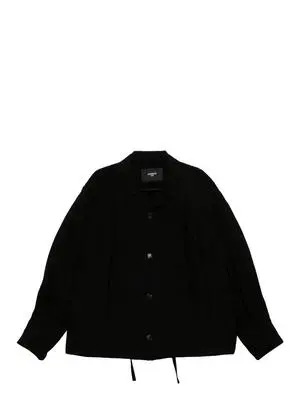SONGZIO Polydart Collared Jacket - Black