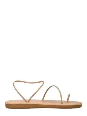 ANCIENT GREEK SANDALS Leather Kansiz Sandals Beige
