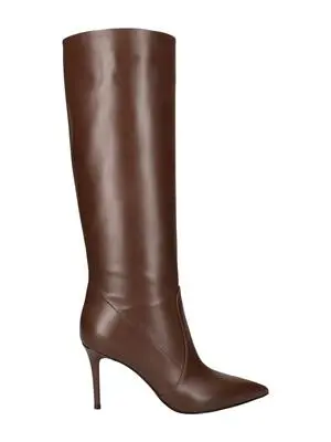 GIANVITO ROSSI Hansen Vitello Glove Knee-high Boots 45 - Brown