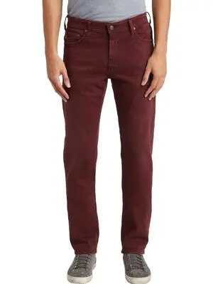 Ag Everett Slim Straight Leg Jeans 7 Years Sulfur Dark Plum