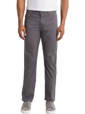 Ag Everett Commuter Performance Slim Straight Pants - Folkestone Grey