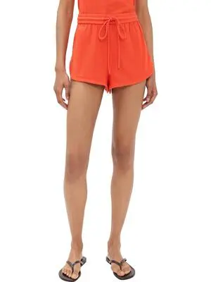 LE BOP Valerie Pointelle Shorts Tomato