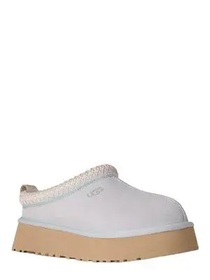 UGG Tazz II Genuine Shearling Lined Platform Slipper Sky Blue