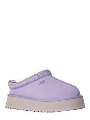 UGG Tazz II Genuine Shearling Lined Platform Slipper Warm Lilac