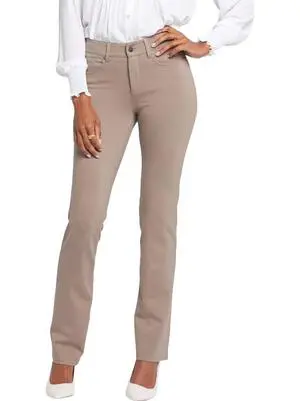 NYDJ Marilyn Straight Leg Pants - Saddlewood