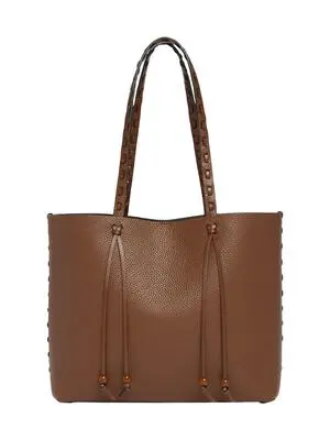 Etro Essentials Leather Tote Bag Burnt