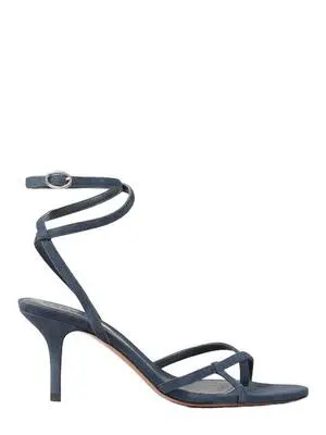Ba&sh Cera Heeled Sandals - Blue