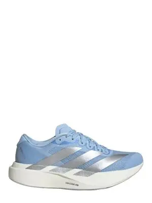 Adidas Adizero Evo Sl Shoes - Glow Blue / Silver Metallic / Cloud White