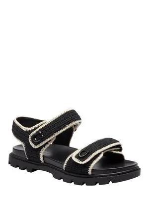Coach Brynn Sandal Black/chalk