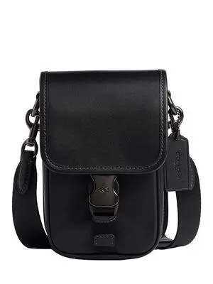 COACH League Phone Crossbody Bag - Black