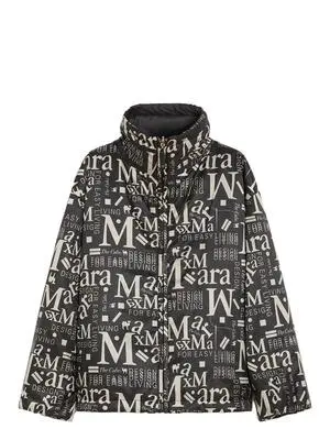Max Mara Max Mara Printed Jacket Black