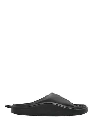 Adidas By Stella McCartney Logo-patch Slides - Cblack Cblack Cblack