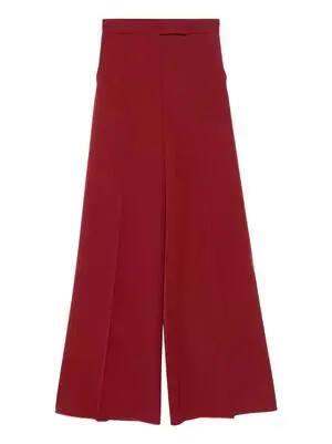 MAX MARA Virgin Wool High-Waisted Trousers