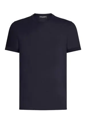 DOLCE & GABBANA Short-sleeved Silk T-shirt