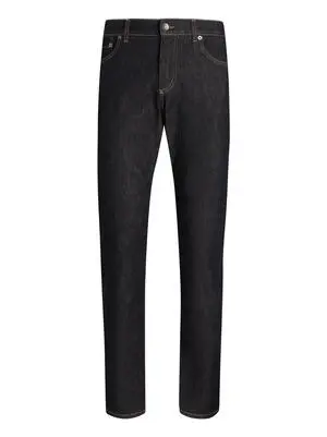 Dolce & Gabbana Slim-fit Stretch Cotton Jeans - Multicolor