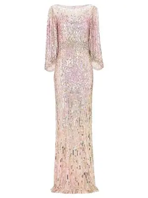 Jenny Packham Ines Maxi Dress - Pink