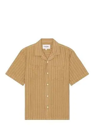 CORRIDOR Boulder Retro Camp Shirt - Tan