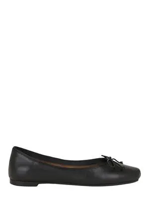 Khaite Charlotte Ballerina Flat - Black