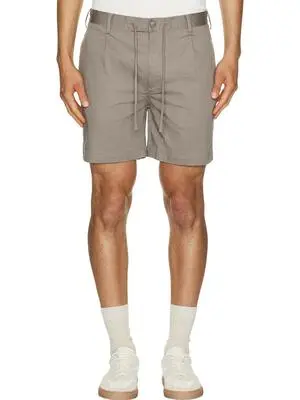 Onia Garment Dyed Cotton Drawstring Shorts - Cinder