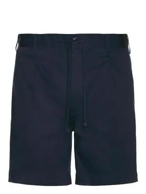 Onia Garment Dye Cotton Drawstring Shorts - Deep Navy