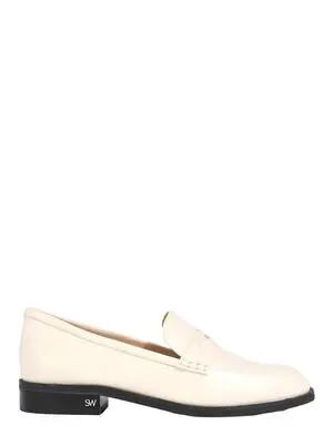STUART WEITZMAN Stuart Weitzman Emi Leather Penny Loafers