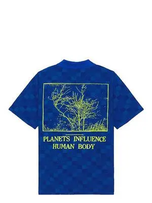 PLEASURES Planets Polo - Blue