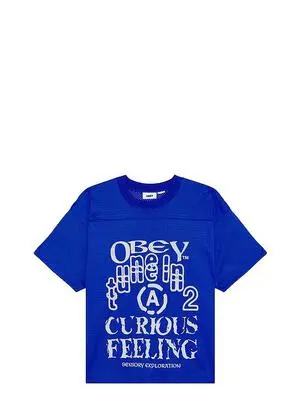 Obey Elm Practice Jersey - Dazzling Blue