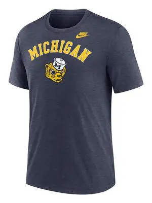 Nike Michigan Legacy Arch College T-shirt - Blue