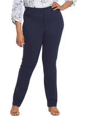NYDJ Straight Leg Pants - Oxford Navy