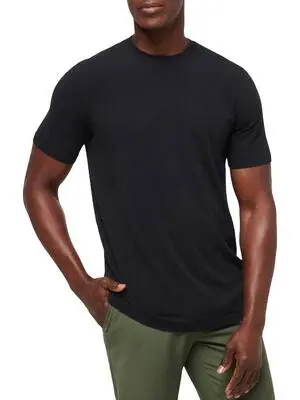 Travis Mathew Cloud Crewneck T-shirt - Black
