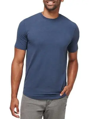 Travis Mathew Cloud Crewneck T-shirt - Blue Nights