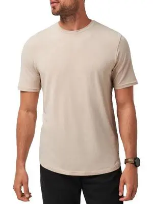 Travis Mathew Cloud Crewneck T-shirt - Italian Sand
