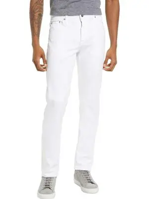 Ag Tellis Slim Fit Jeans White