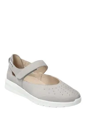 Mephisto Marsia Mary Jane Flat - Light Grey