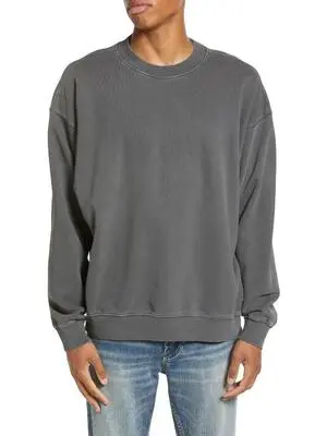 ELWOOD Oversized Crewneck Sweatshirt - Grey