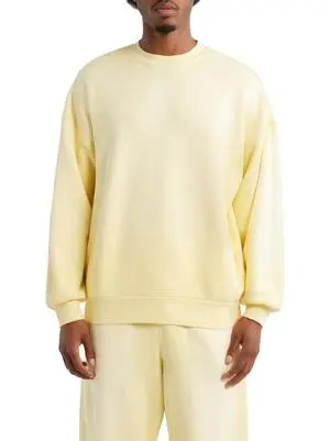 ELWOOD Oversized Crewneck Sweatshirt - Sun Faded Butter